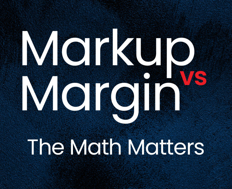 Markup and Margin: The Math Matters